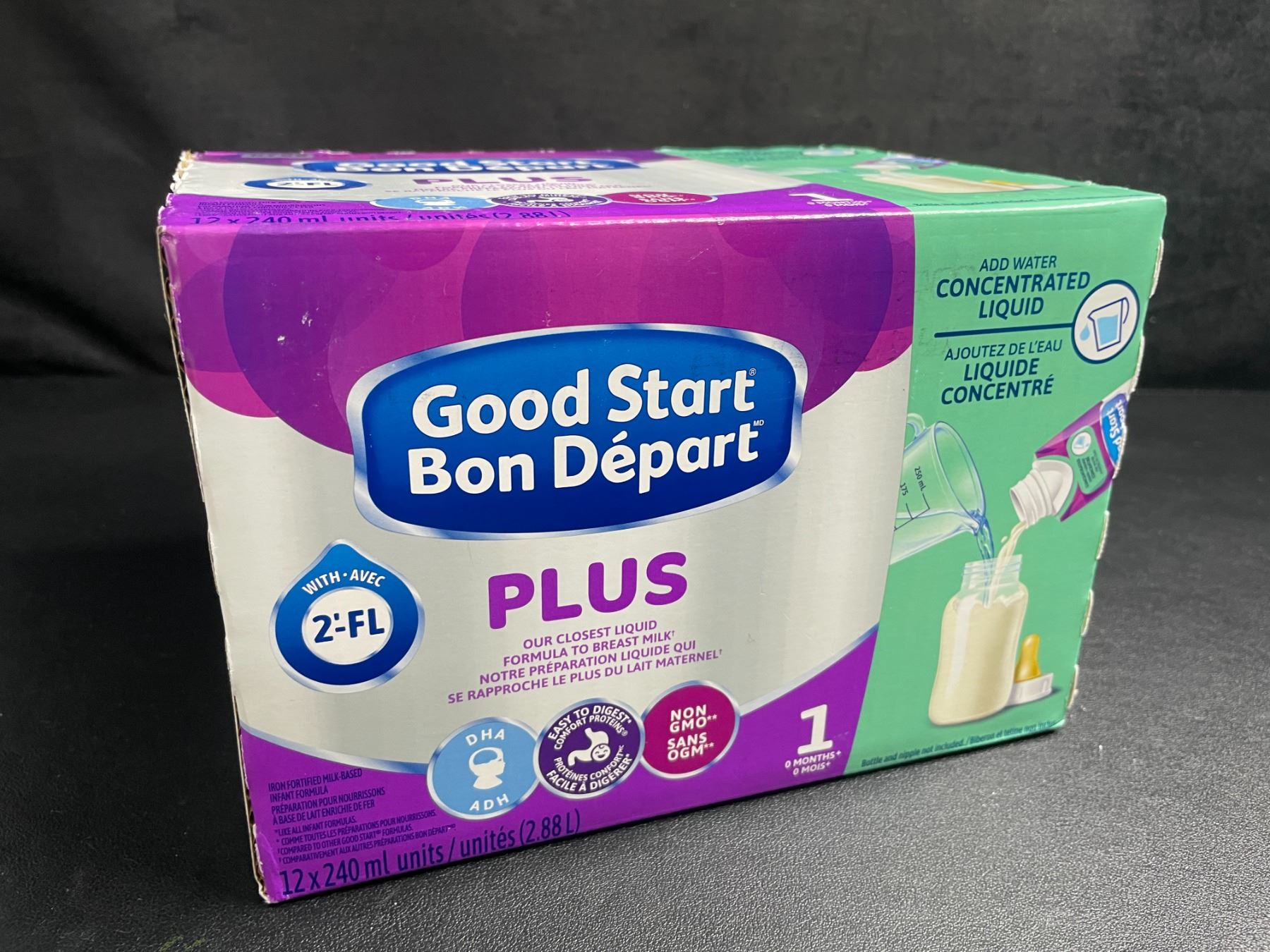 Nestle Good Start Plus Concentrated Liquid Baby Formula (12 x 240ml ...