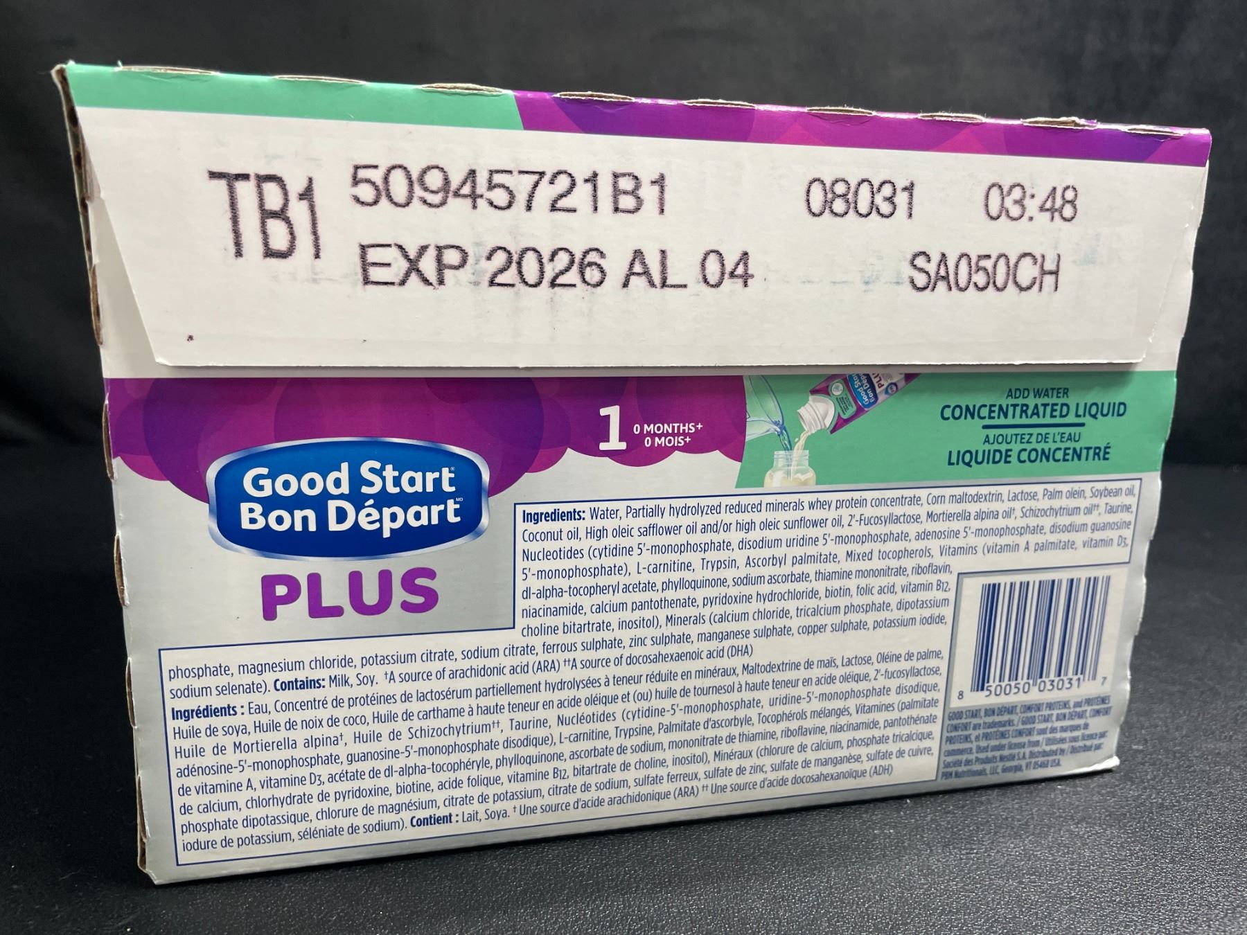 Nestle Good Start Plus Concentrated Liquid Baby Formula (12 x 240ml ...