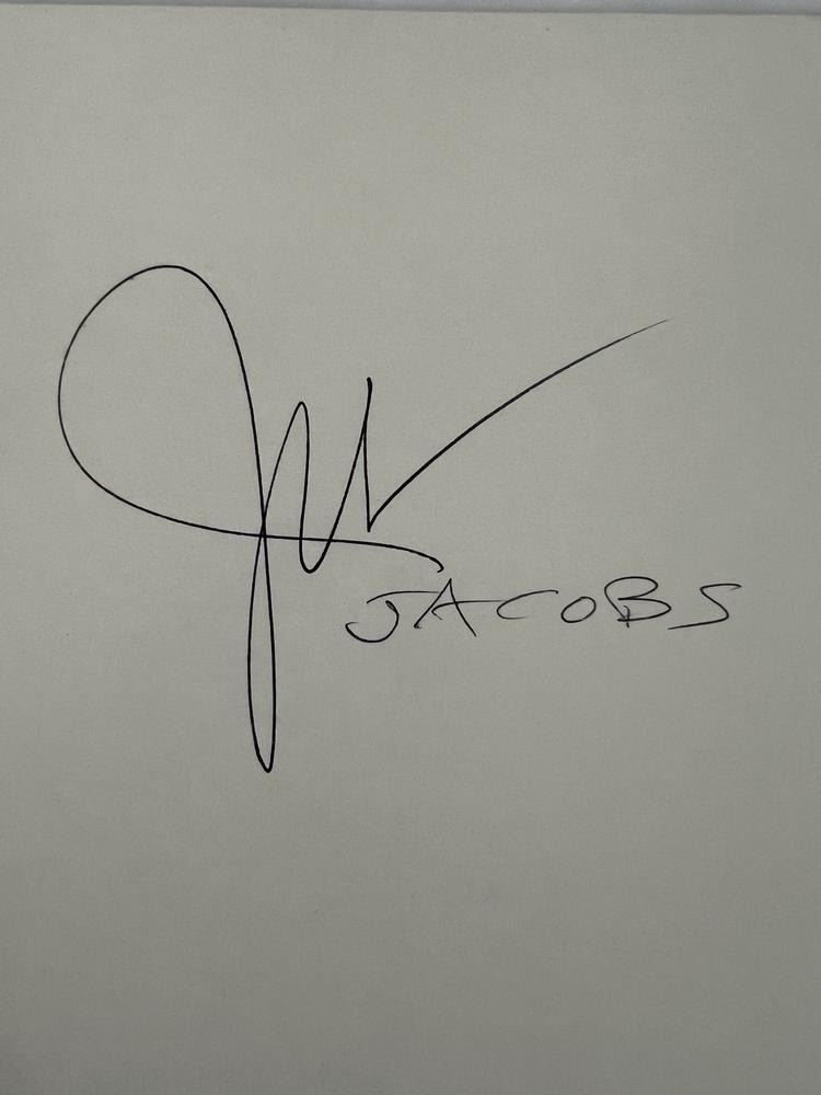 JM Jacobs original signature