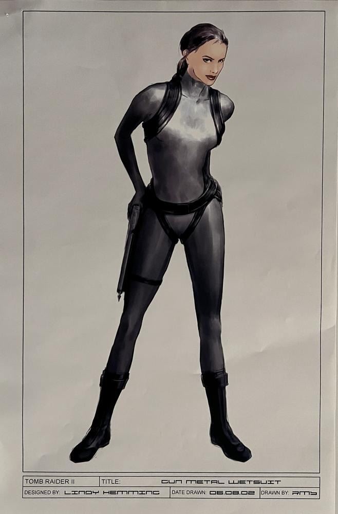 Lara Croft Tomb Raider Paramount Pictures concept art