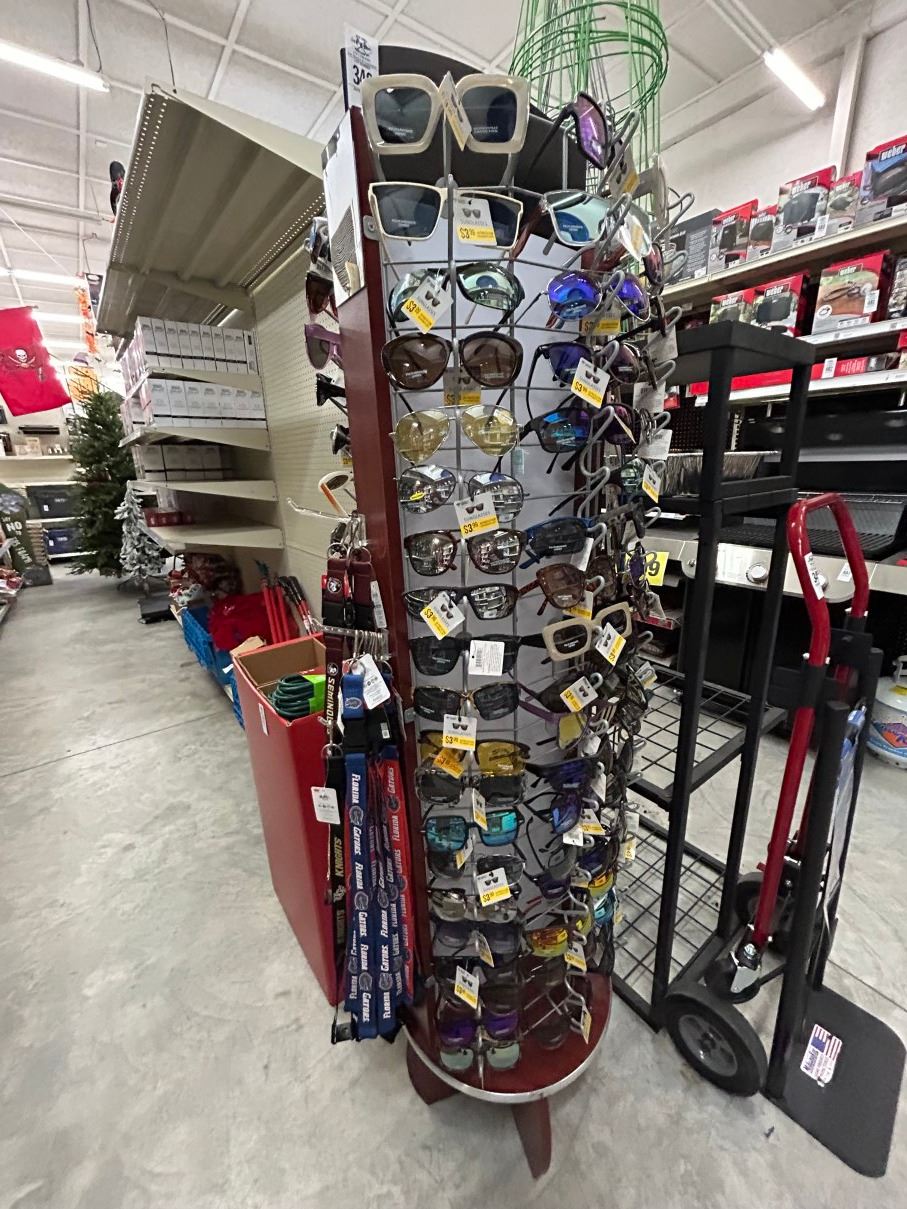 Asst. Sunglasses, Lanyards - 208 w/Display - Bay Area Auction Services