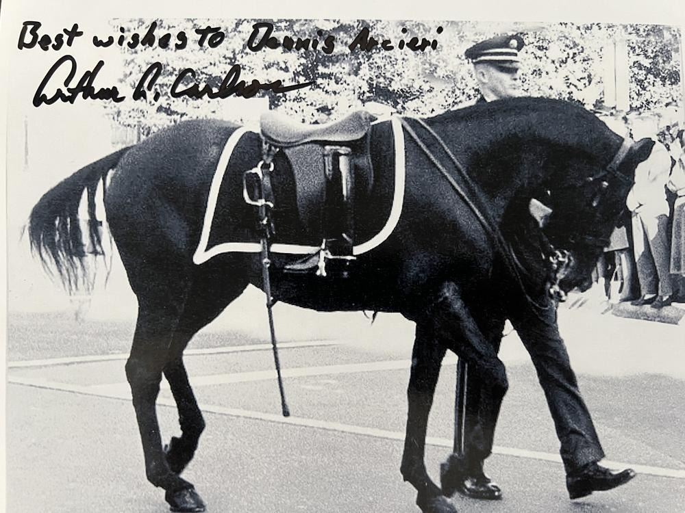 JFK Assassination Arthur Carlson Black Jack Funeral Procession Horse ...