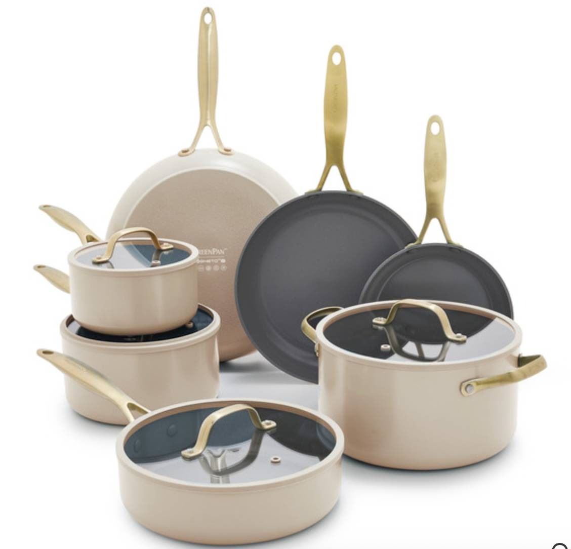 GreenPan 11-Piece Jewel Ceramic Non-Stick Cookware Set