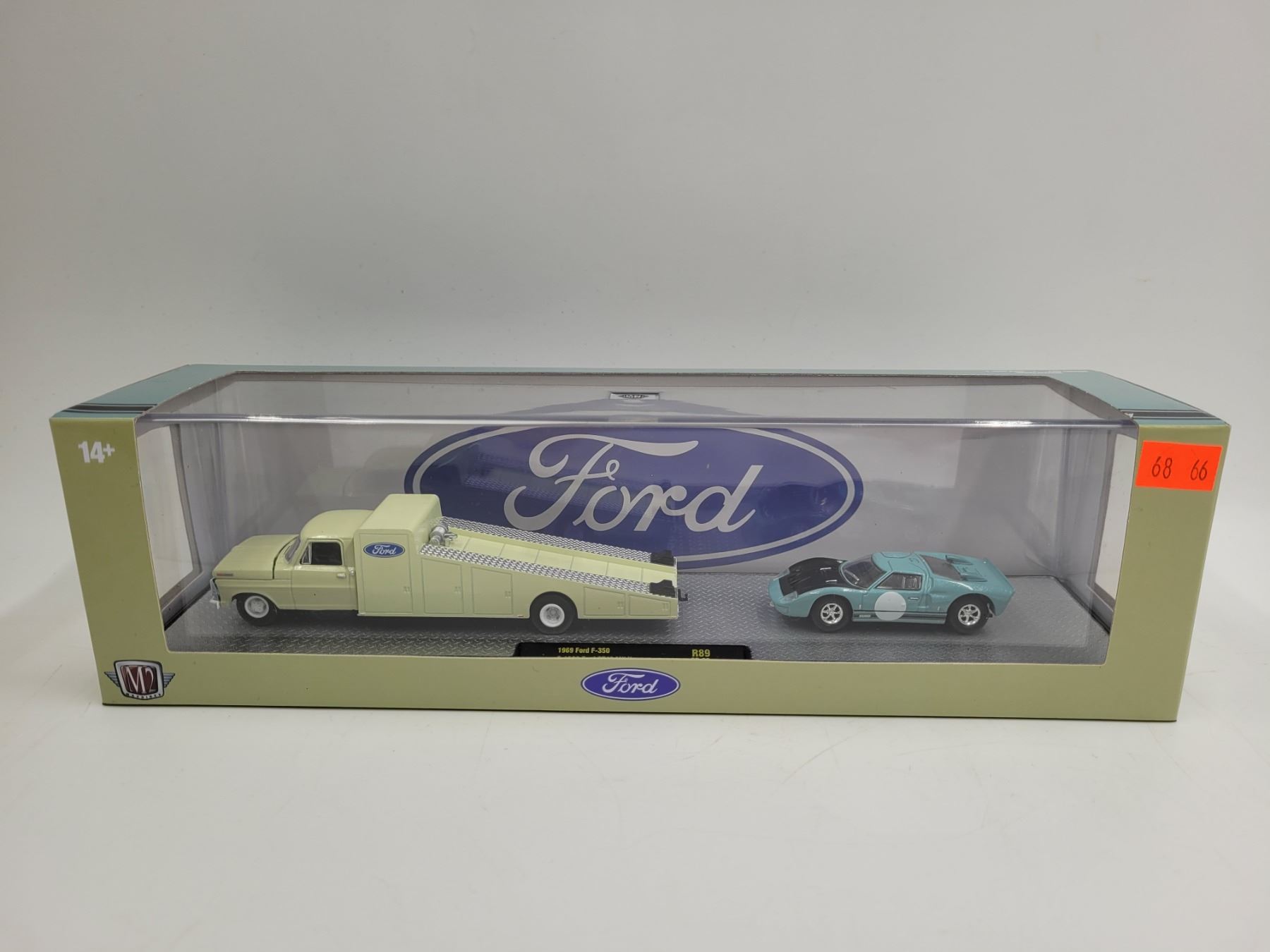 Sealed M2 Machines 1969 Ford F-350 & 1966 Ford GT40 MK II R89