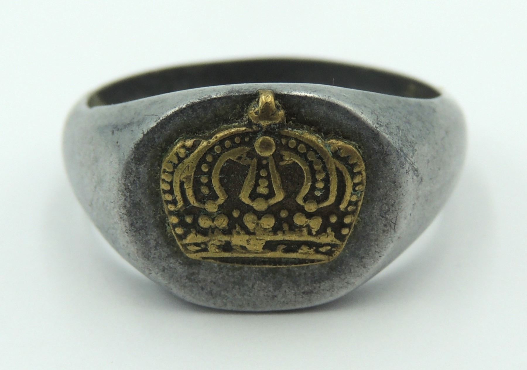 #303 WW1 Imperial German Military Ring w/ Crown (size 12.5) - Kastner ...