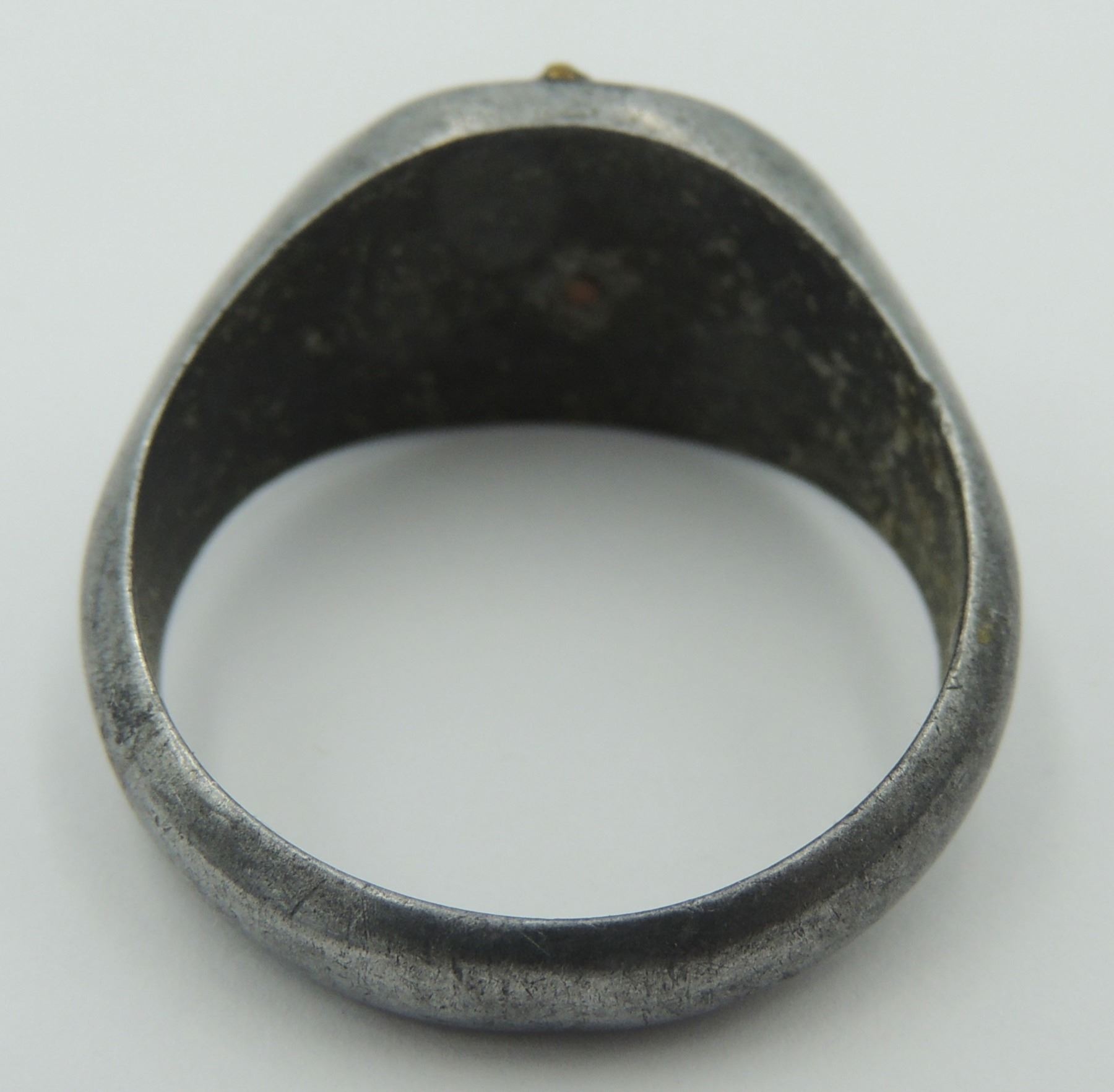#303 WW1 Imperial German Military Ring w/ Crown (size 12.5)