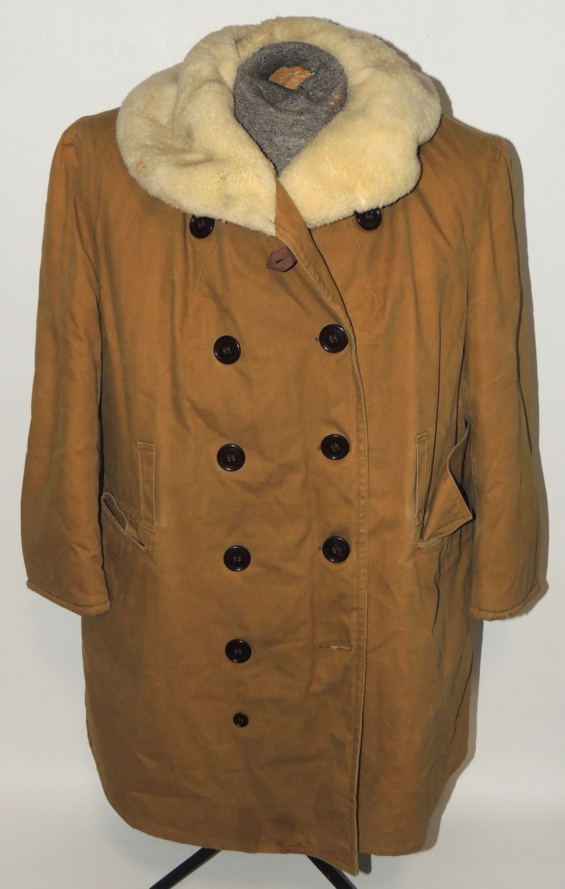 #923 WW2 Canadian Army Jeep Coat 1943 Montreal