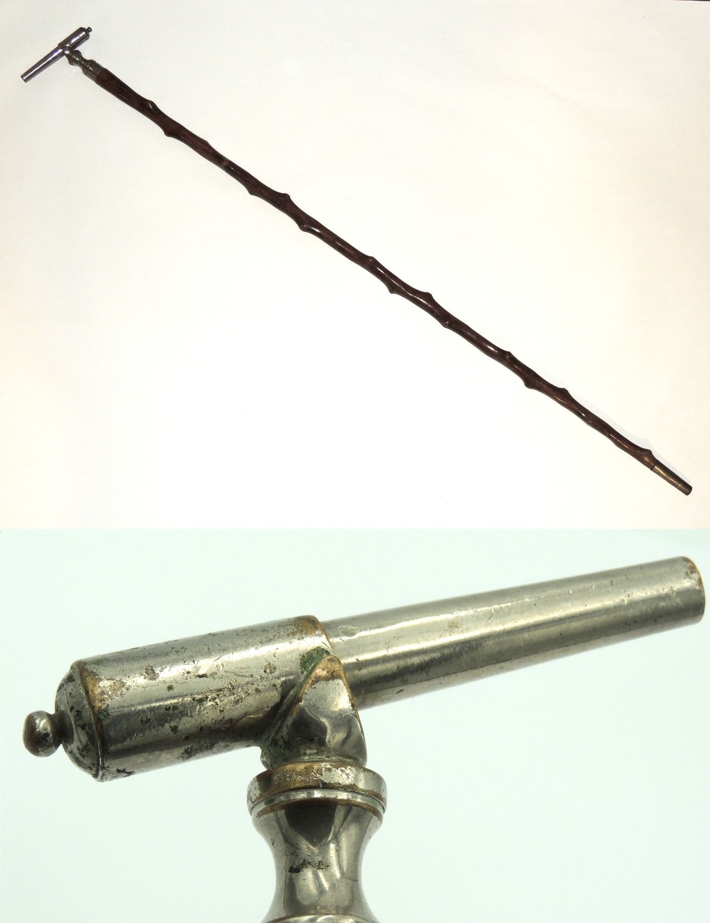 #947 WW1 British Military Officers Cane Artillery