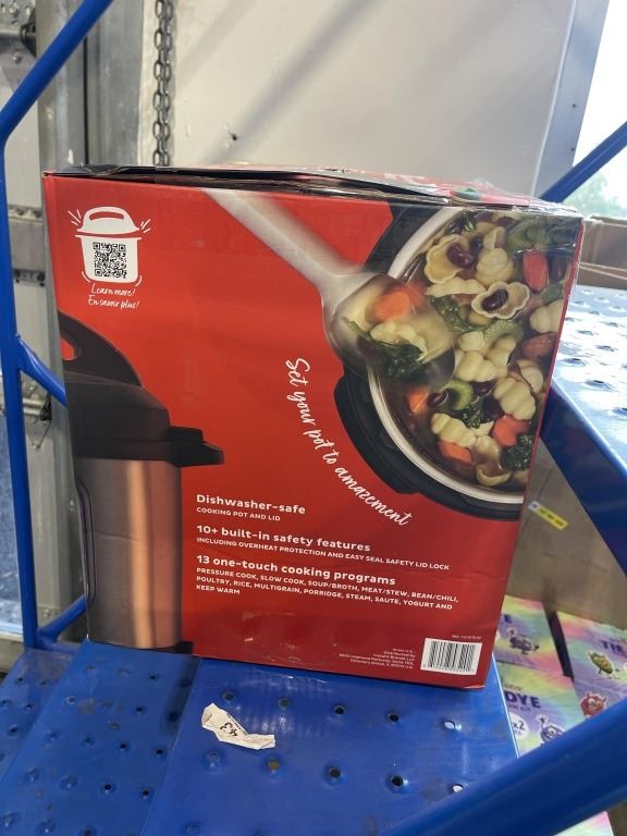 INSTANT POT DUO PLUS V5 7IN1 8QT PRESSURE COOKER - TESTED WORKING ...