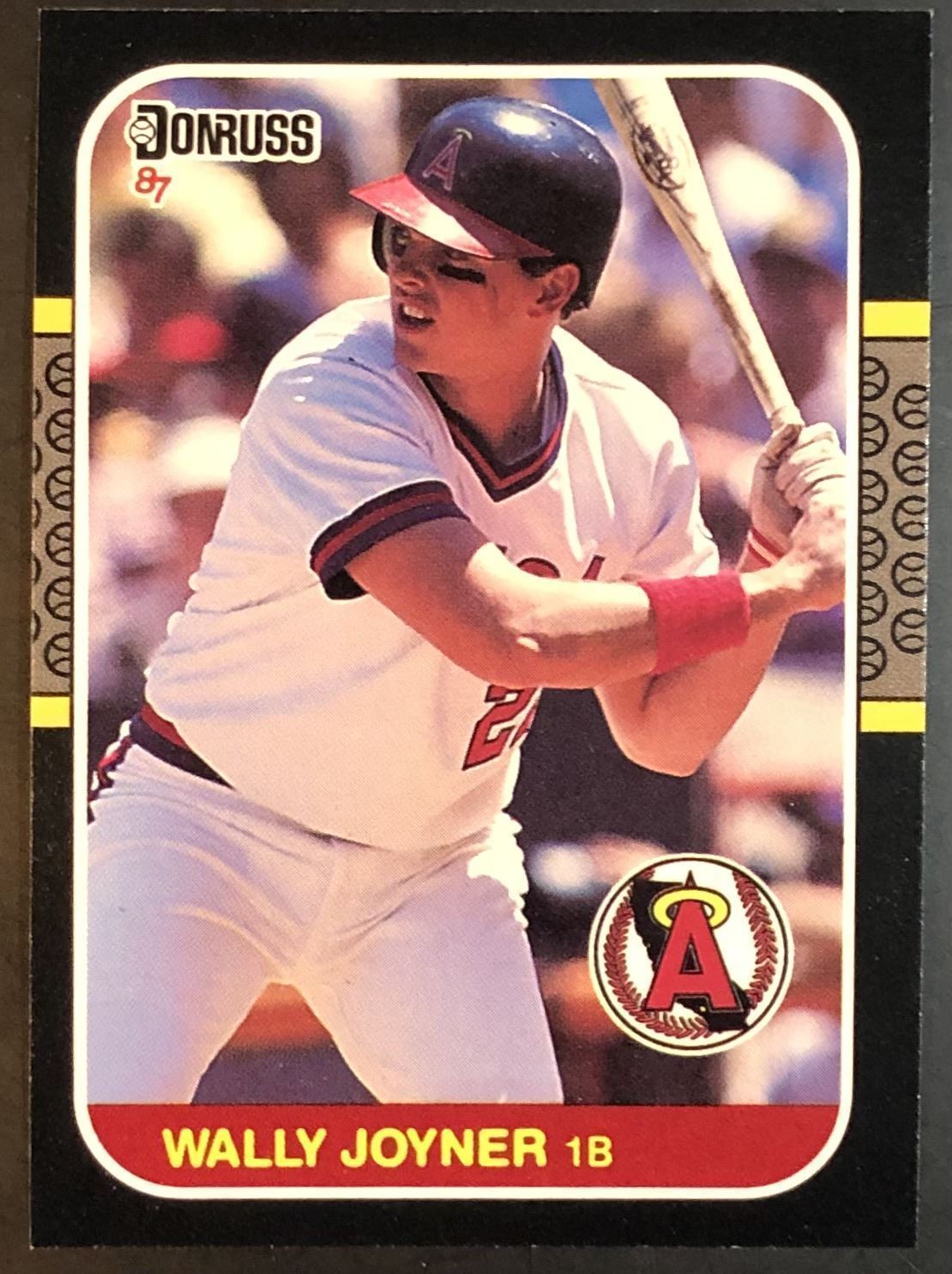 1987 DONRUSS WALLY JOYNER ROOKIE CARD