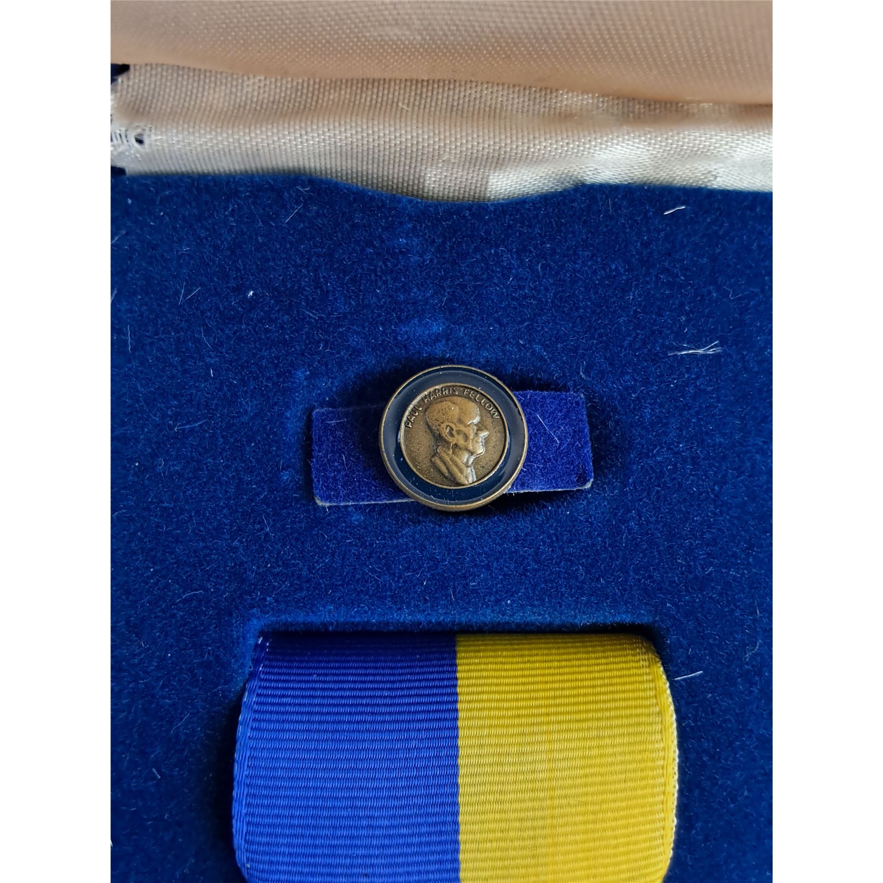 Vintage Paul Harris Fellow Rotary Foundation Medal & Pin - Bodnarus ...