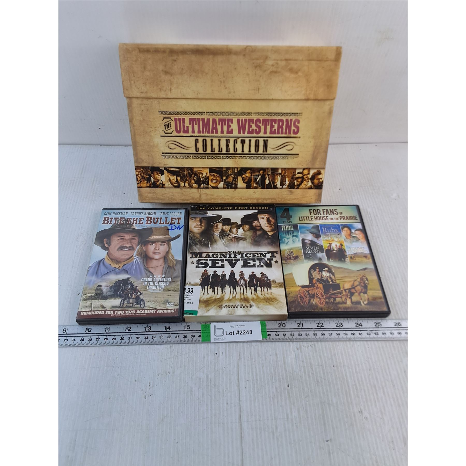 The Ultimate Westerns Collection and (3) Western Themed DVD Movies ...