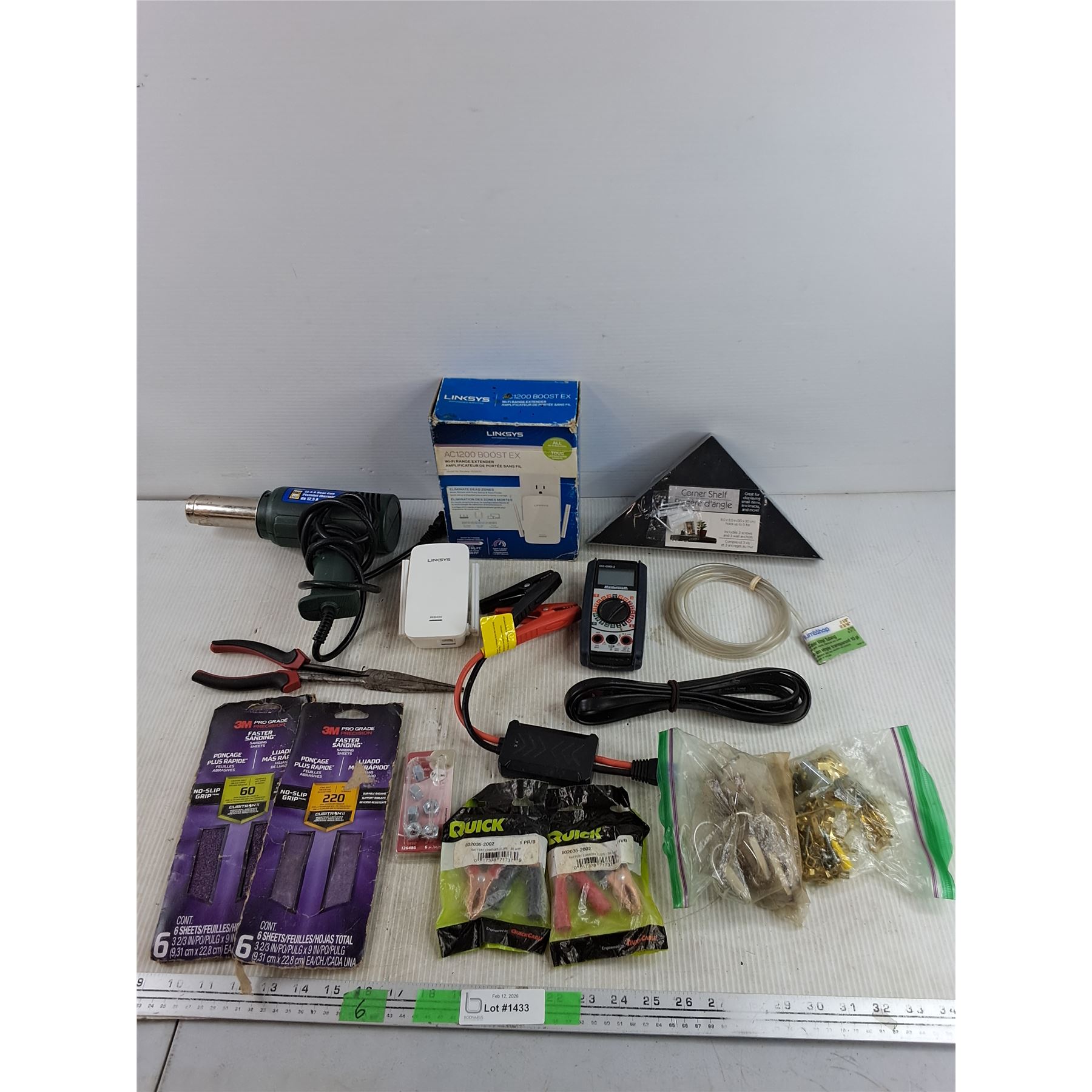 Power Fist 12.5A Heat Gun, Linksys Wi Fi Range Extender, Mastercraft ...