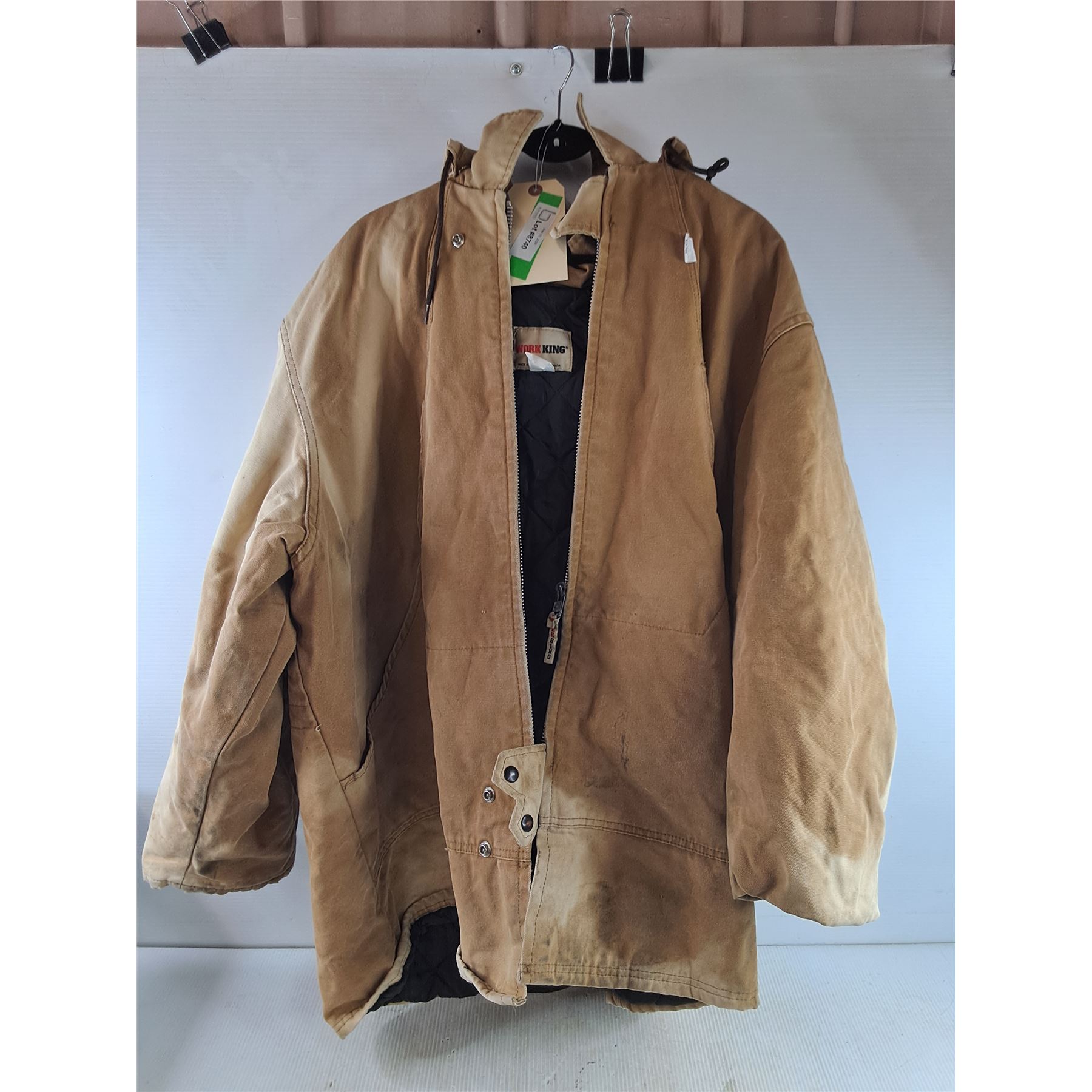 *Work King Work Jacket - Size 4XL - Bodnarus Auctioneering