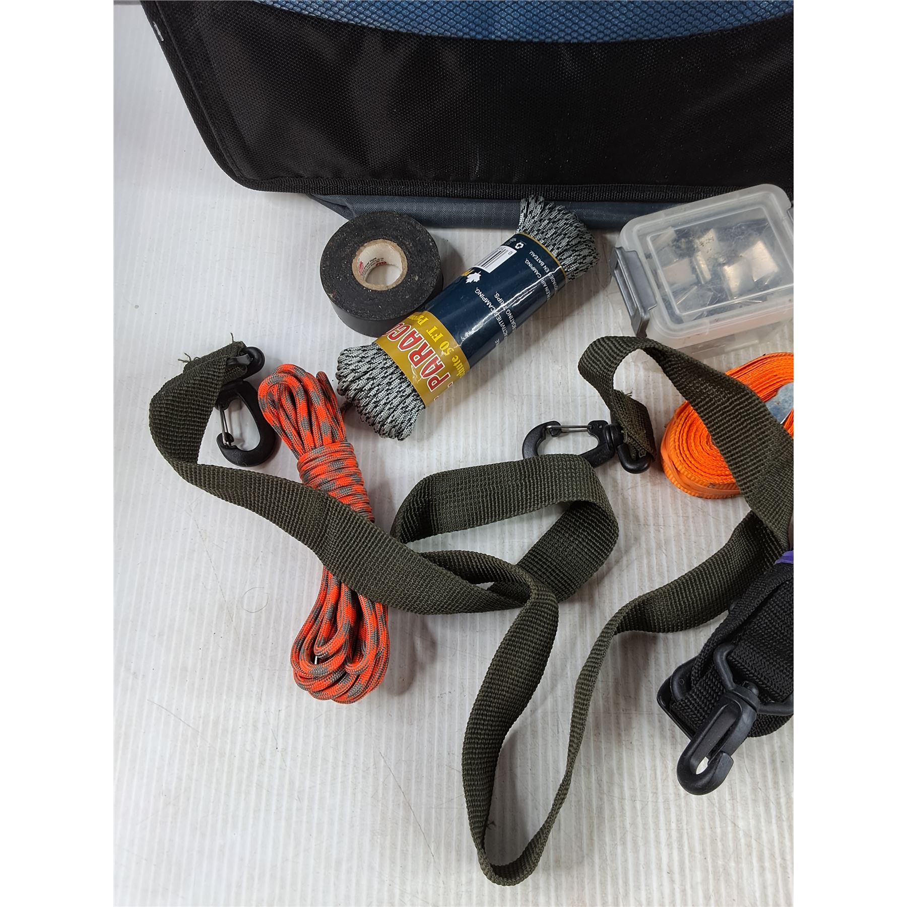 Case It Binder, Jumping Cables, Jobmate Tool Bag 12" x 8" x 8", 8" Bar ...