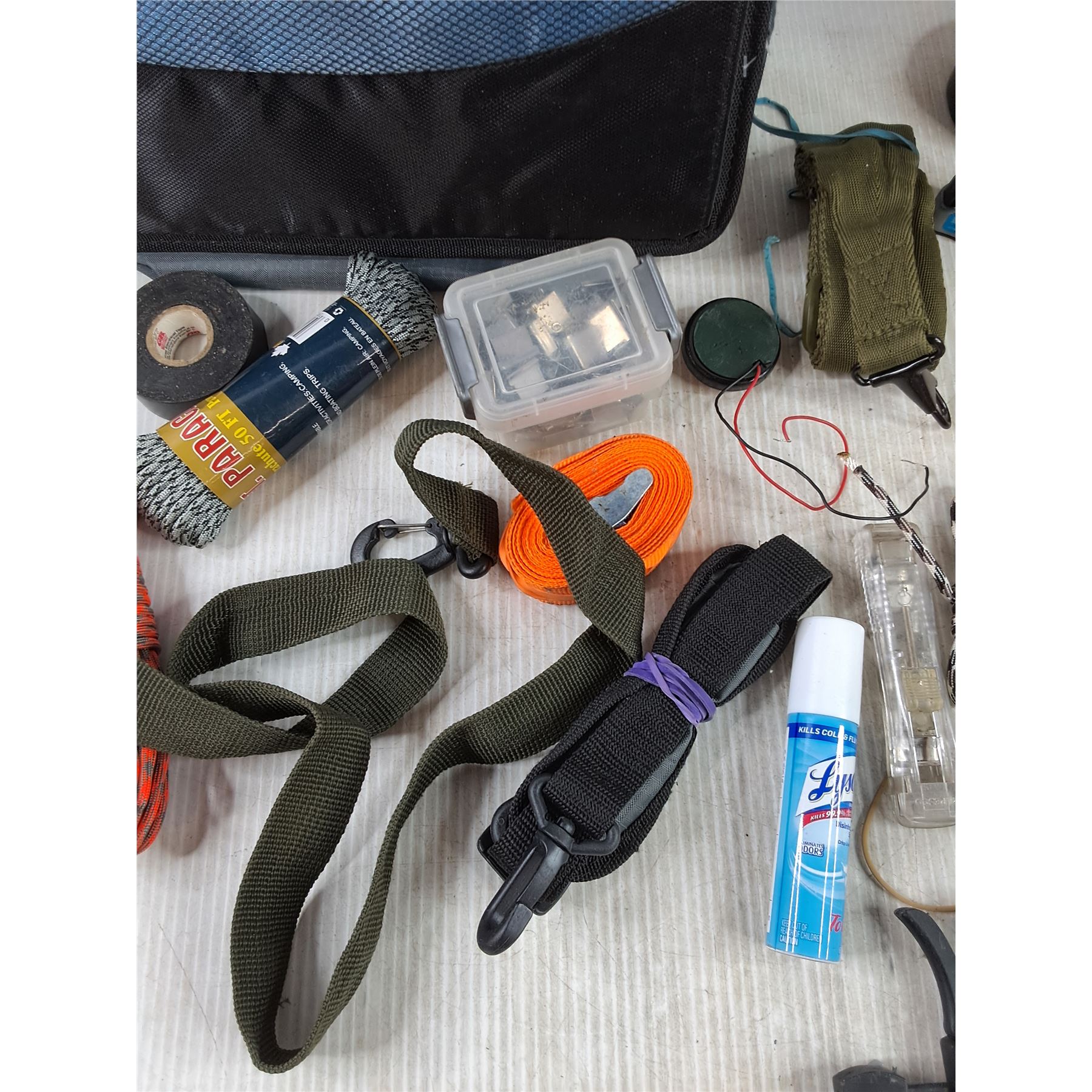 Case It Binder, Jumping Cables, Jobmate Tool Bag 12" x 8" x 8", 8" Bar ...