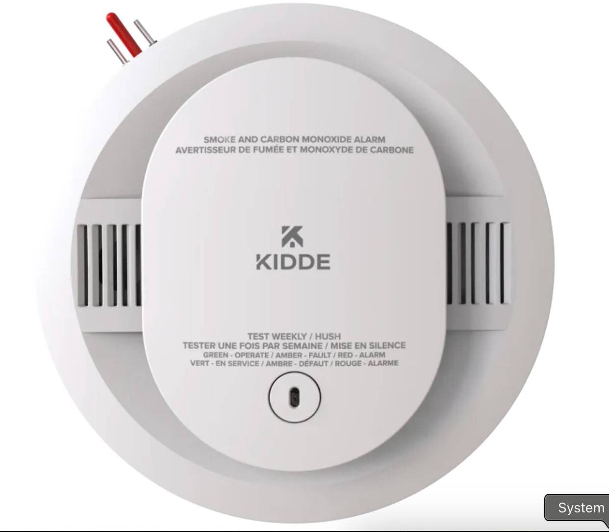 Kidde Smoke and Carbon Monoxide Voice Alarm, Model 900-CUAR-VCA