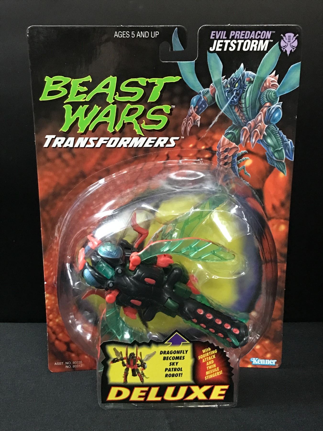TRANSFORMERS BEAST WARS JETSTORM ACTION FIGURE IN ORIGINAL PACKAGING