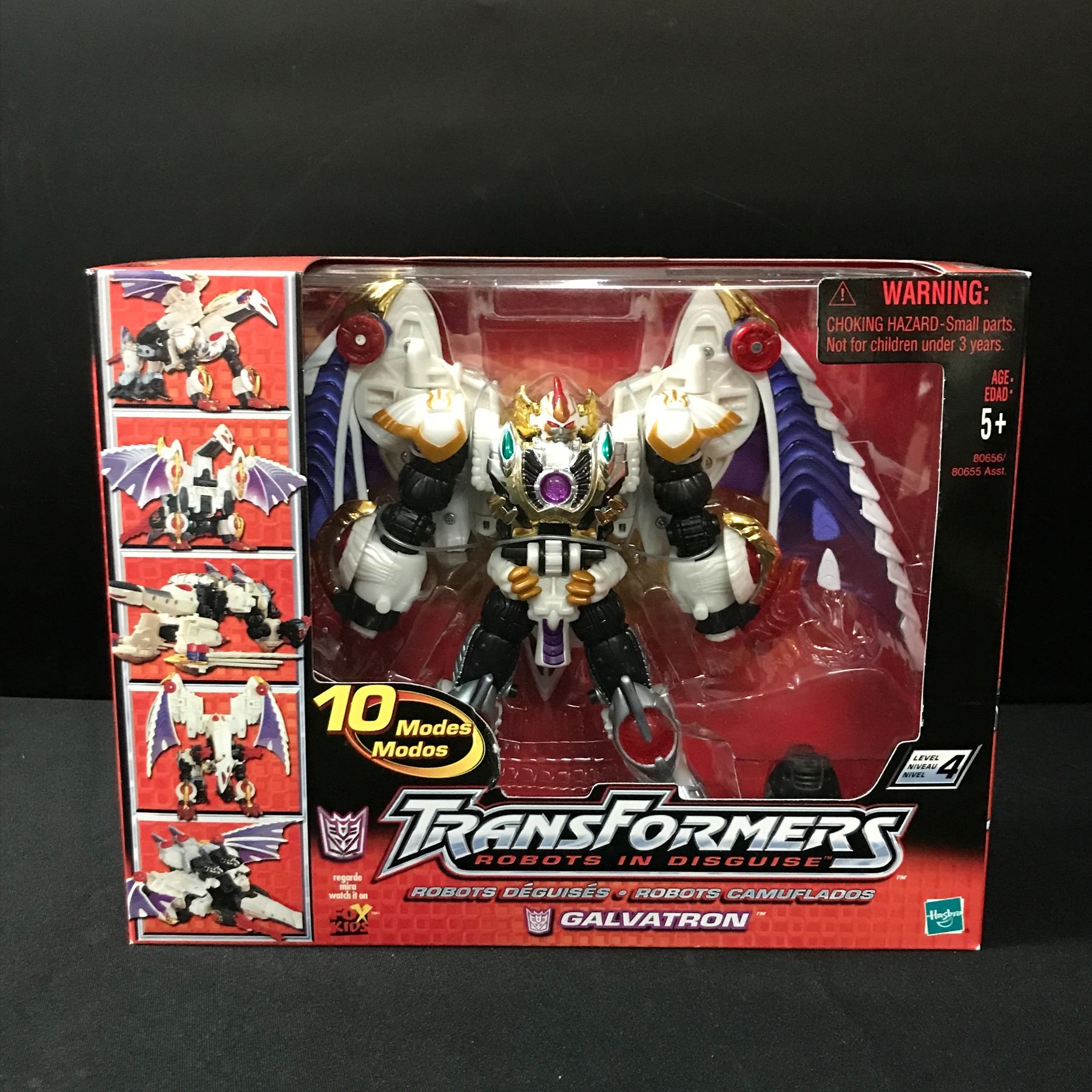 TRANSFORMERS ROBOTS IN DISGUISE GALVATRON ACTION FIGURE IN ORIGINAL BOX