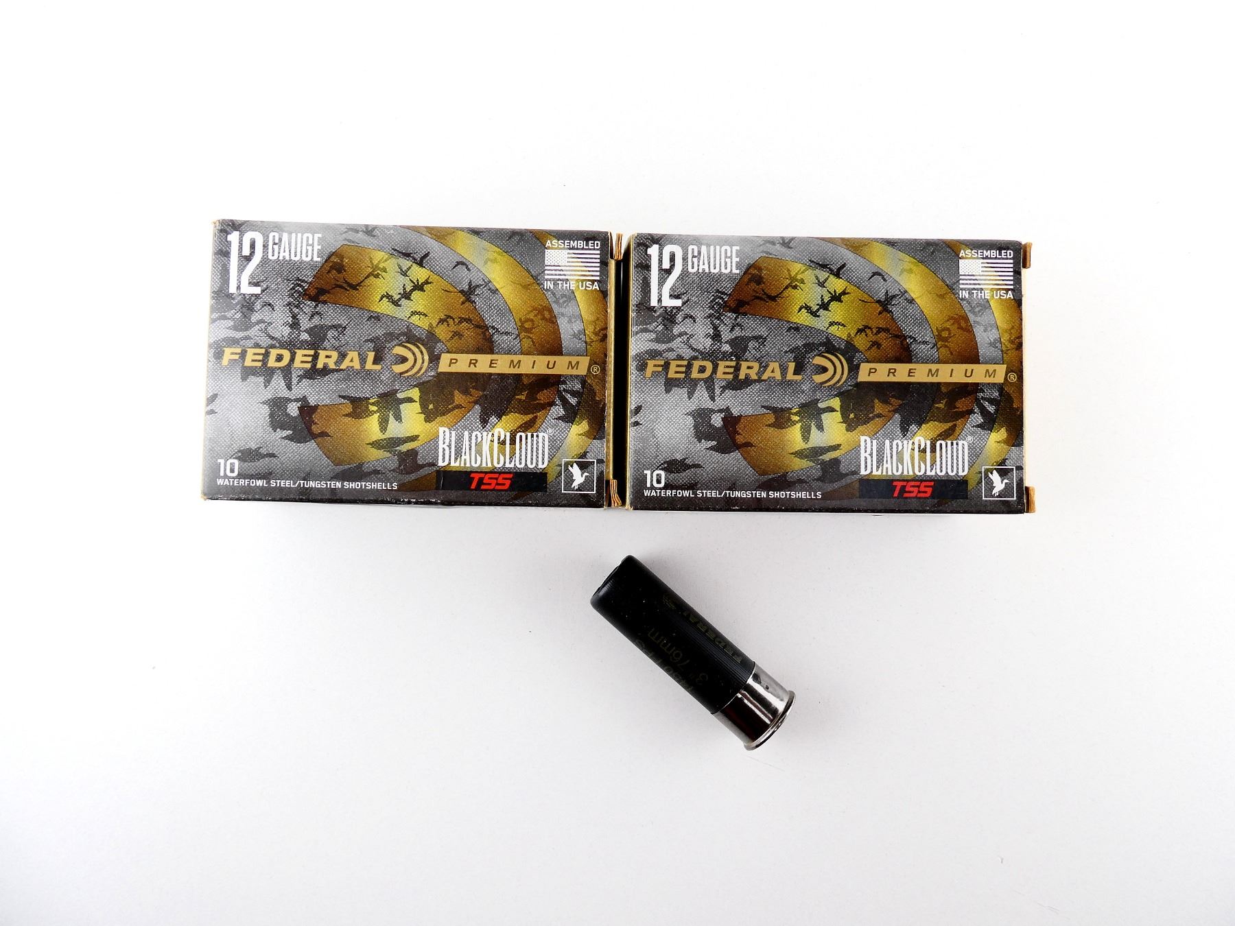 FEDERAL PREMIUM BLACKCLOUD TSS 12 GAUGE 3" SHOT SHELL AMMO LOT