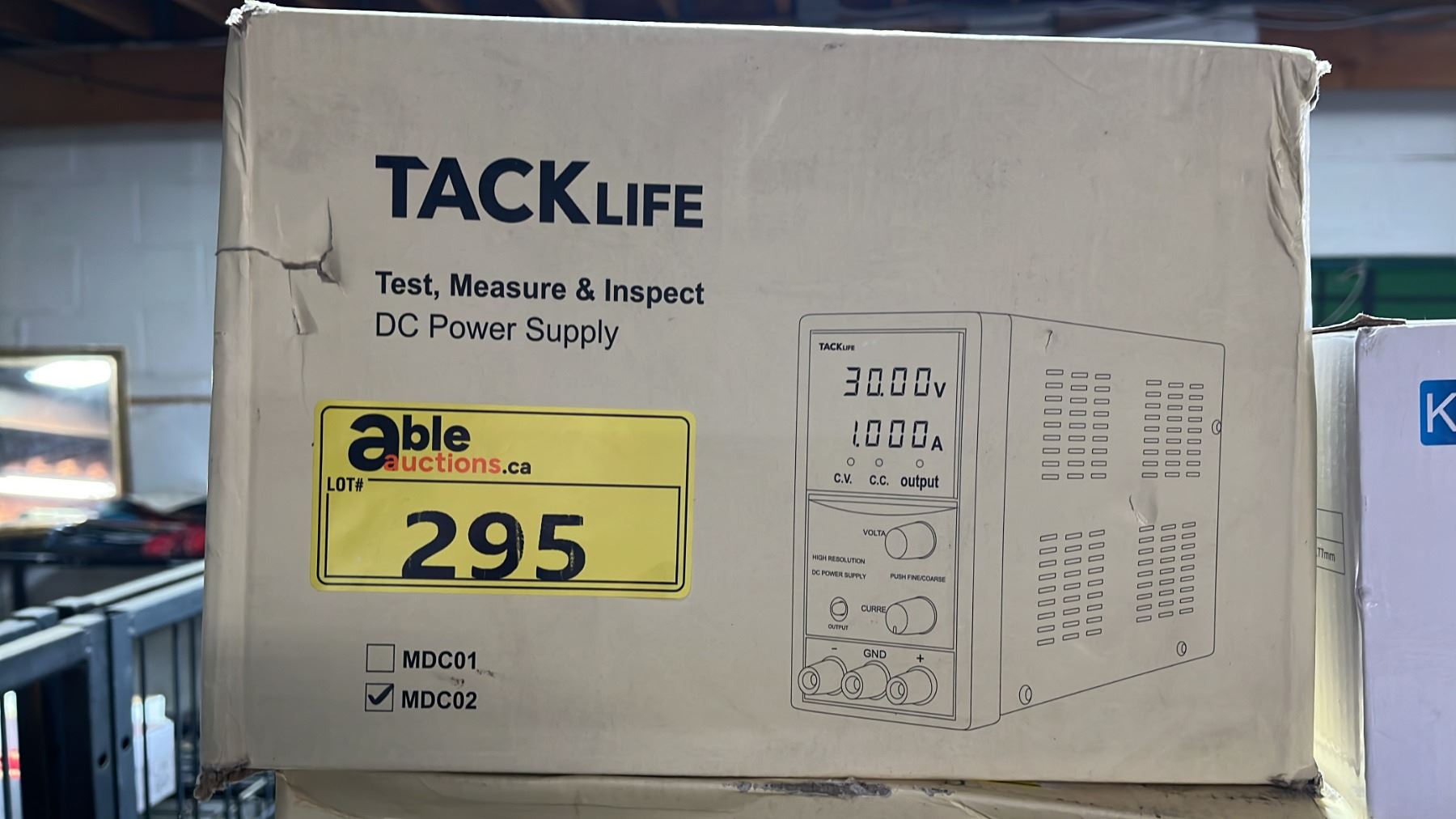*NEW IN BOX* TACK LIFE DC POWER SUPPLY- MDCO2 - Able Auctions