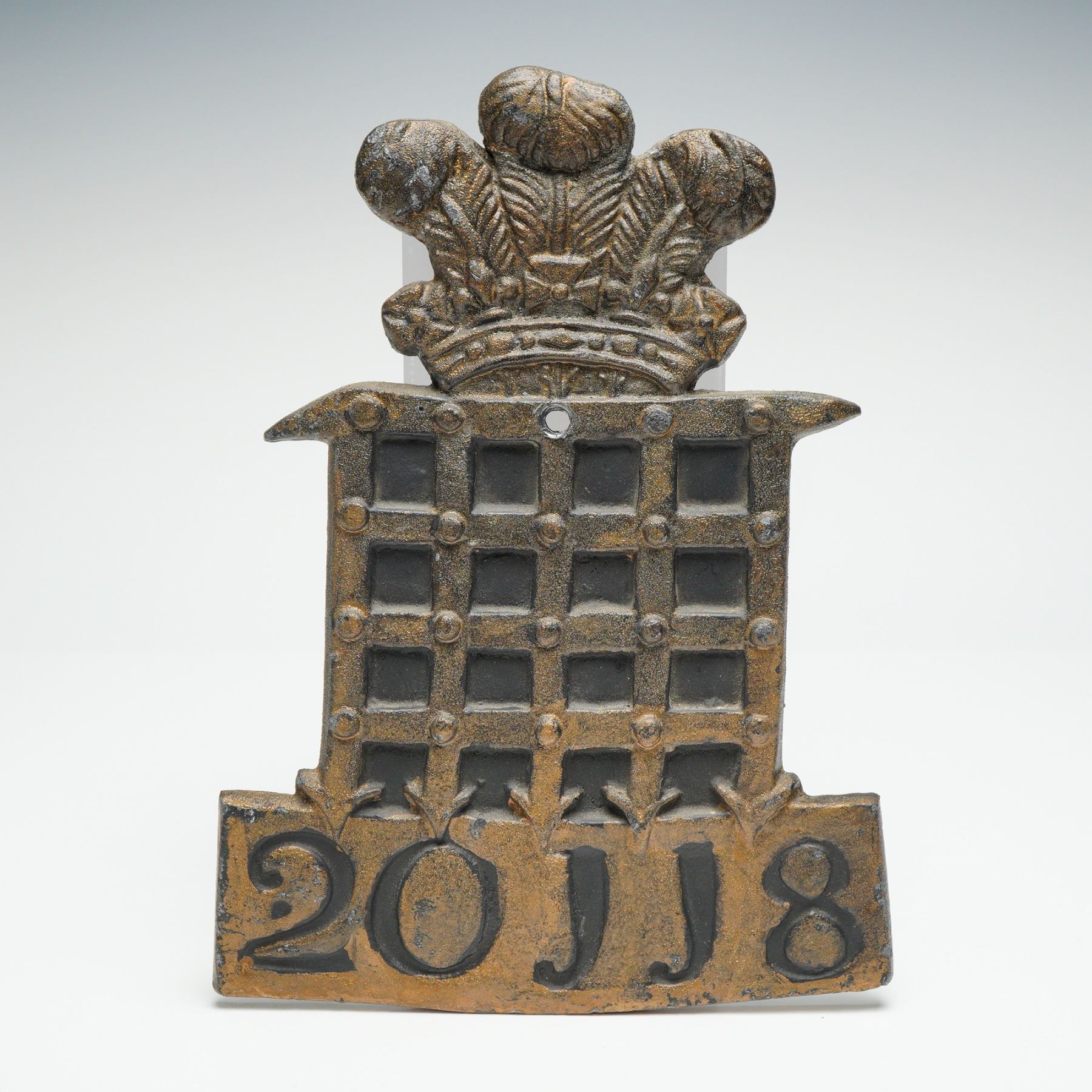 Westminster Fire Office Cast Metal Fire Mark Plaque