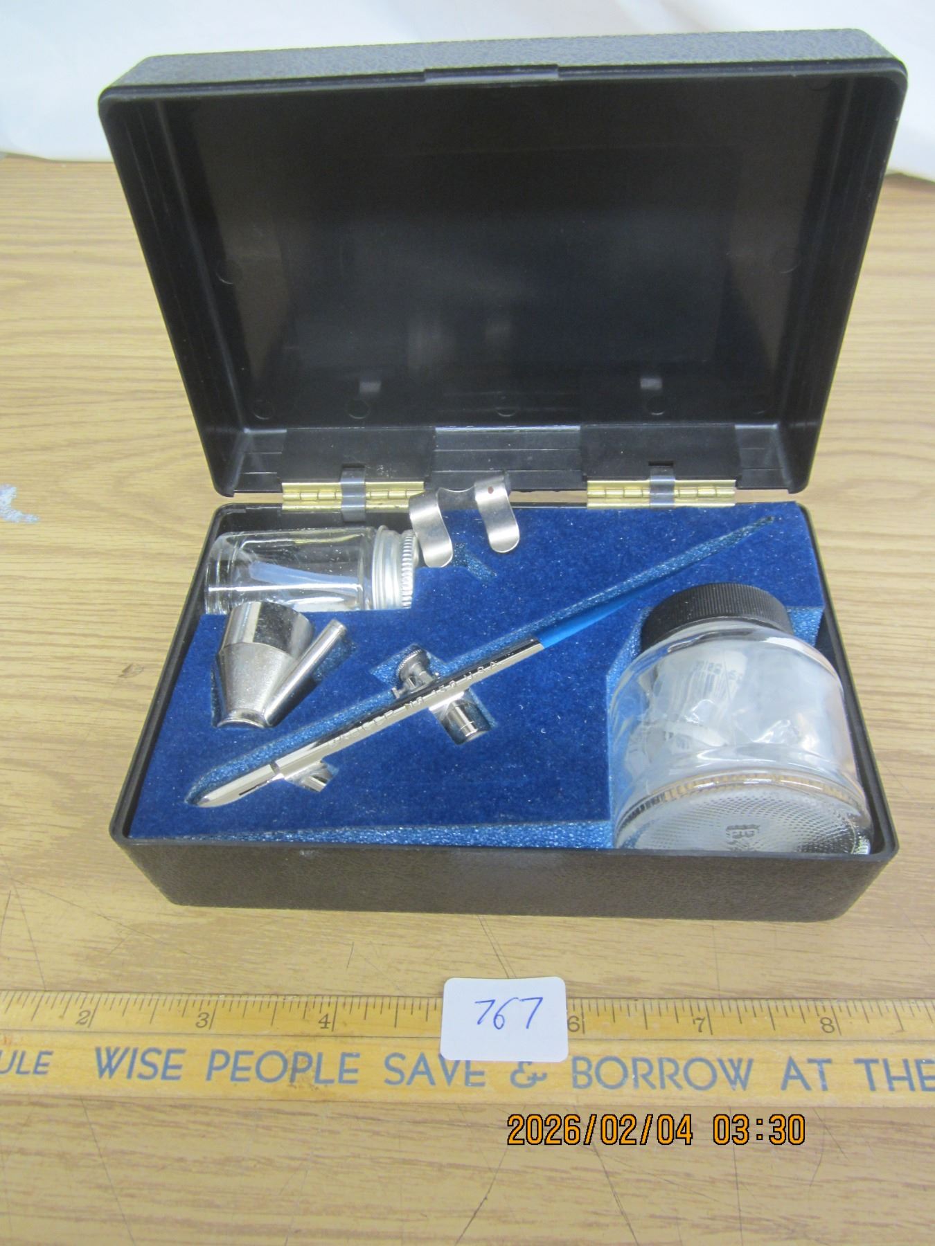 Hi End Badger Model 150-F Air Brush Gun Never Used - Schmalz Auctions
