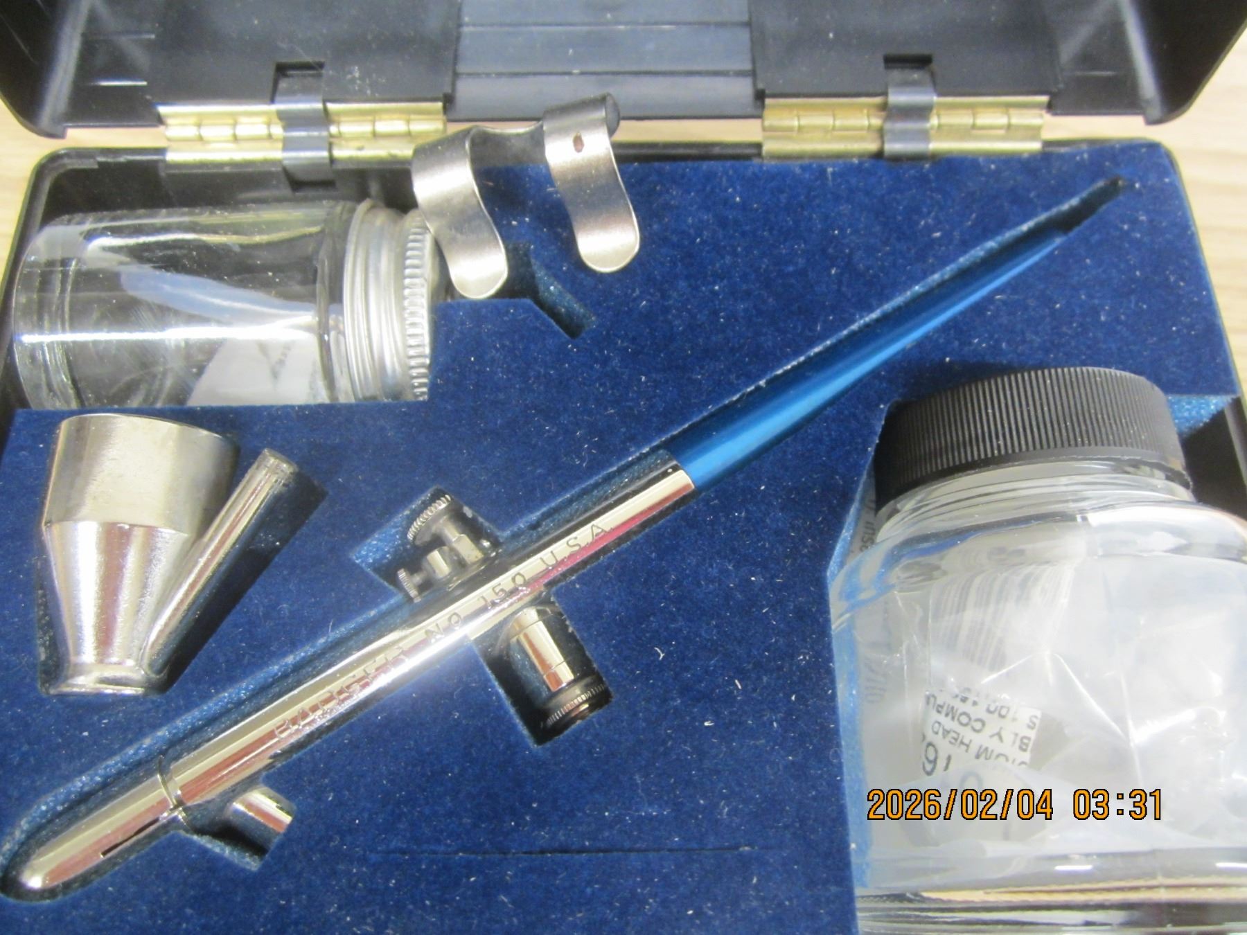 Hi End Badger Model 150-F Air Brush Gun Never Used - Schmalz Auctions
