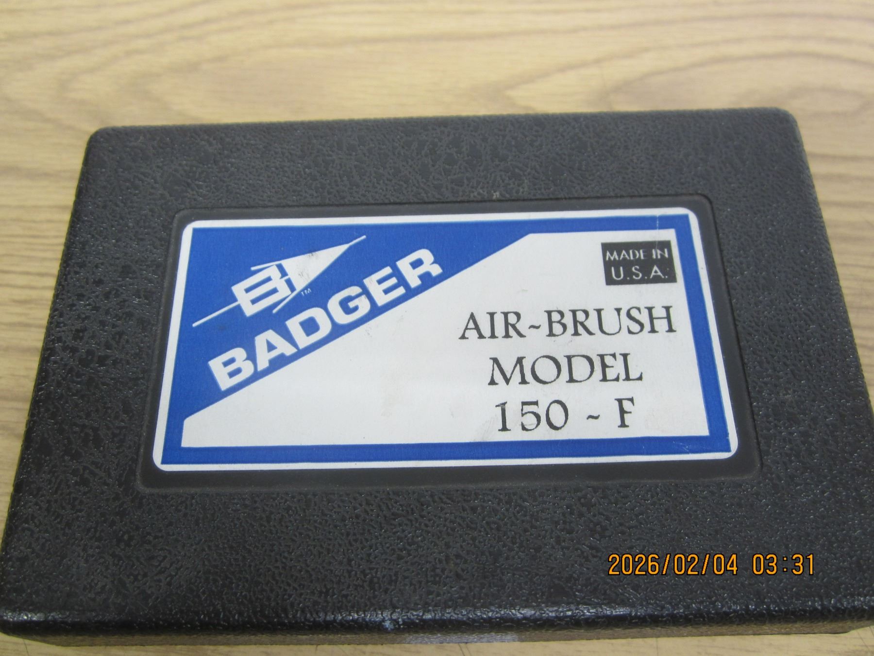 Hi End Badger Model 150-F Air Brush Gun Never Used - Schmalz Auctions
