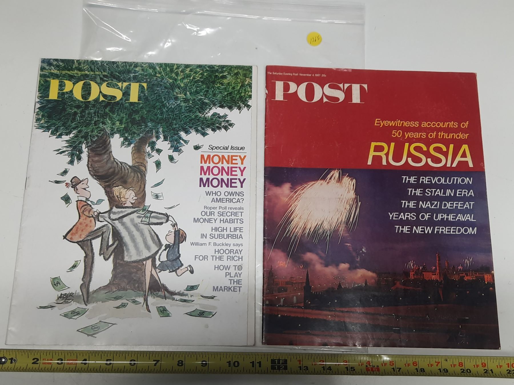 Post magazines- Nov 4 and Dec 30/1967 - Schmalz Auctions