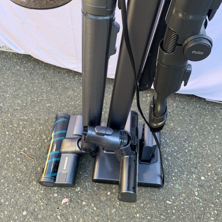 SAMSUNG JET 90 CORDLESS VACUUM WORKING WITH CHARGING STAND, ACCESSORIES ...