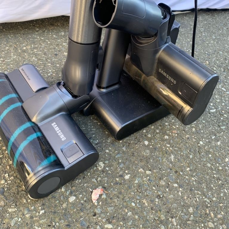 SAMSUNG JET 90 CORDLESS VACUUM WORKING WITH CHARGING STAND, ACCESSORIES ...