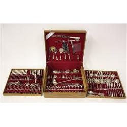 Set of Steiff sterling silver flatware set