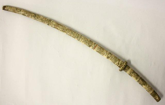 Japanese ivory sword
