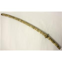 Japanese ivory sword