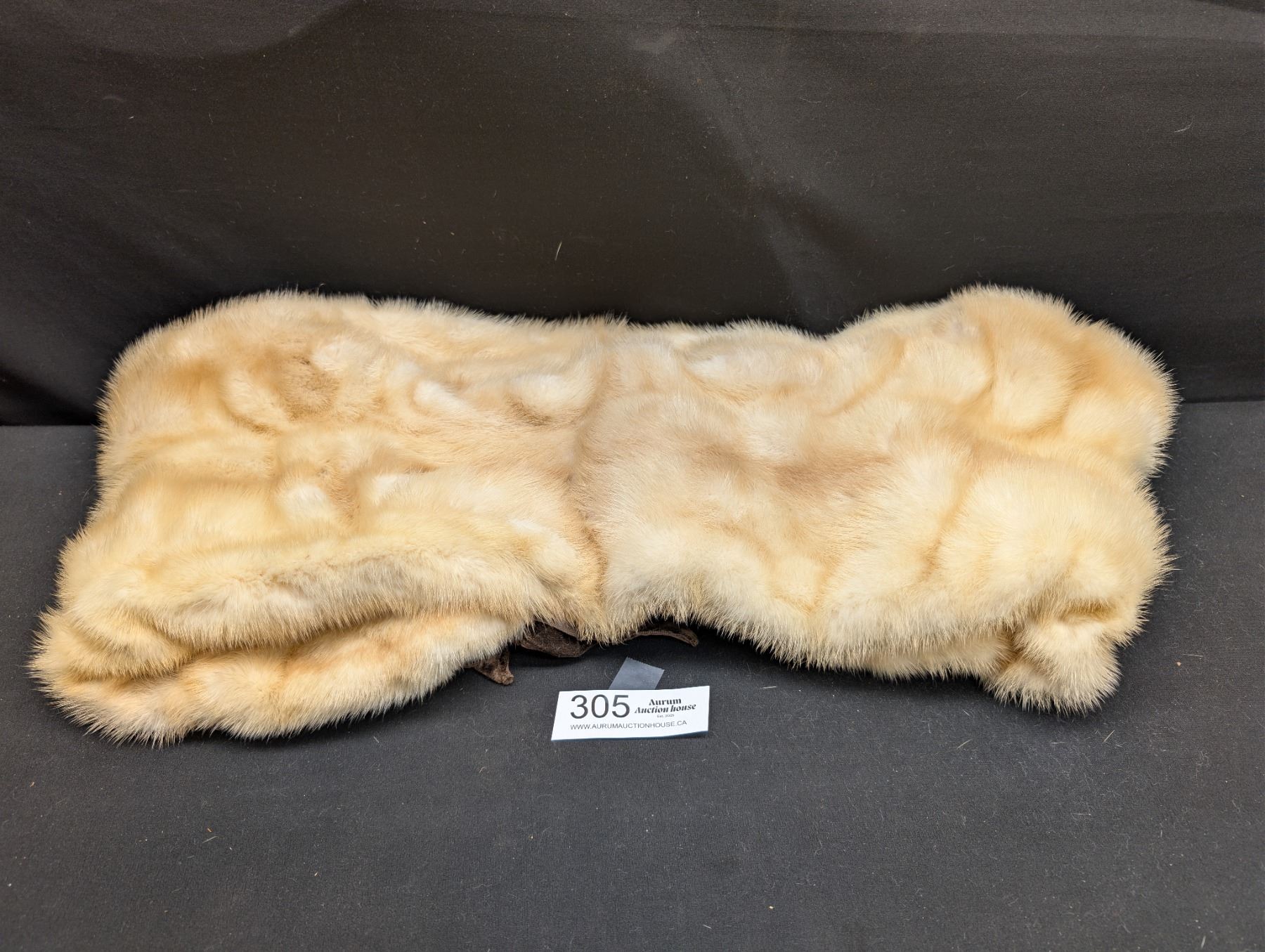 Vintage Mid Century Hudsons Bay Company Fur Capelet