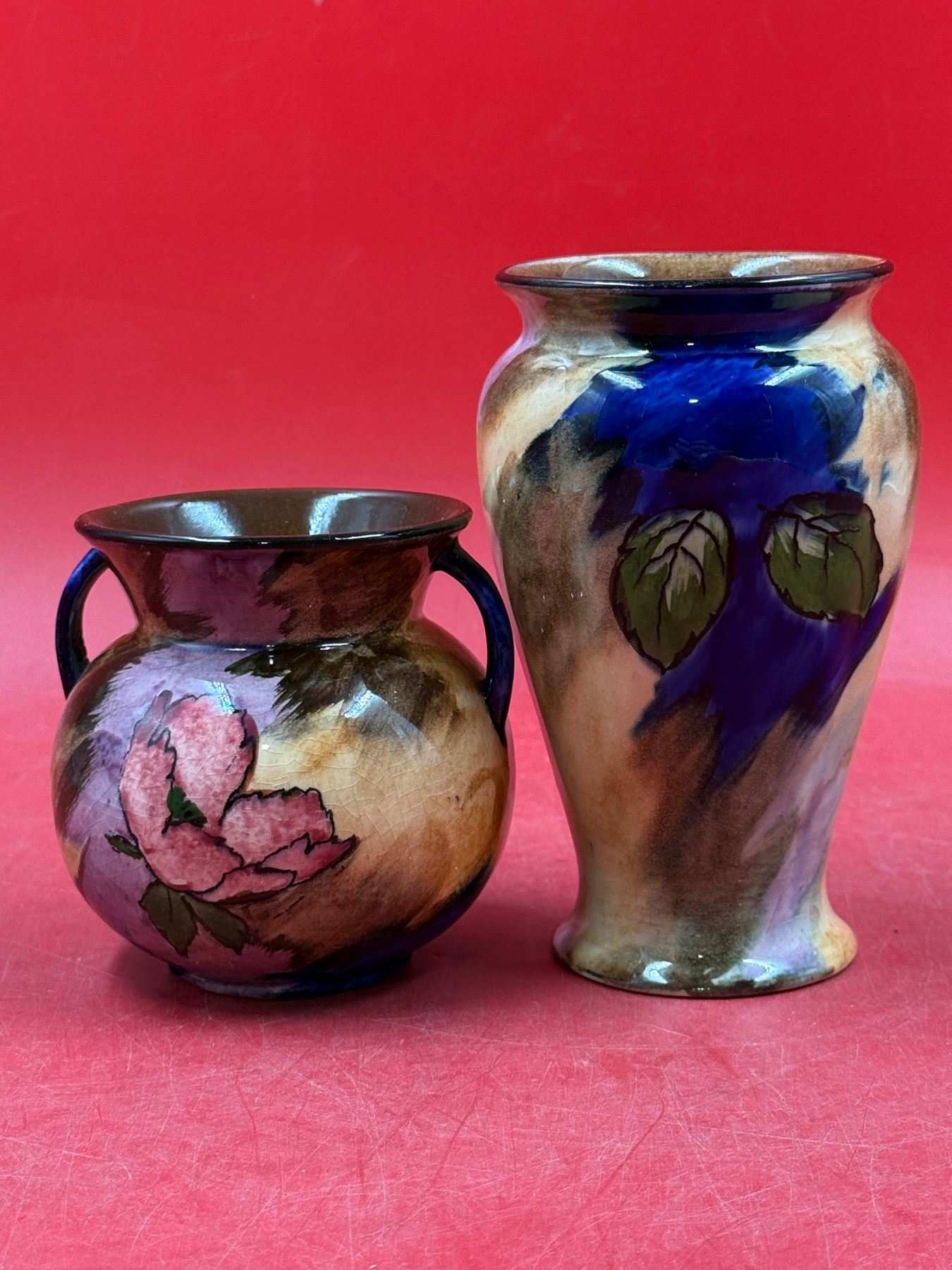 2 H&K Tunstall Vases Made in England