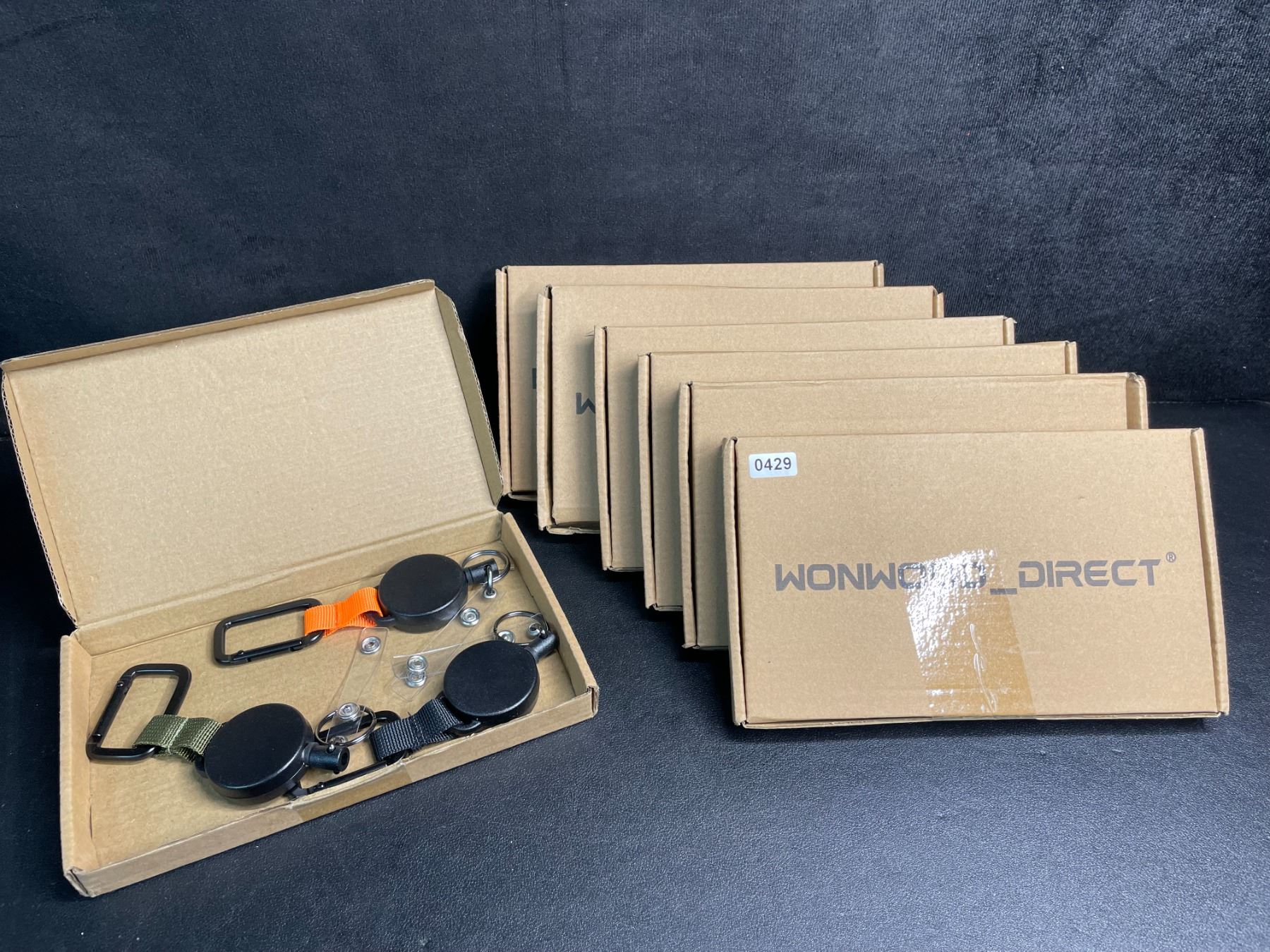 7 Boxes (3PCS Each) Retractable Badge Holders/Key Chains; Badge Reels w ...