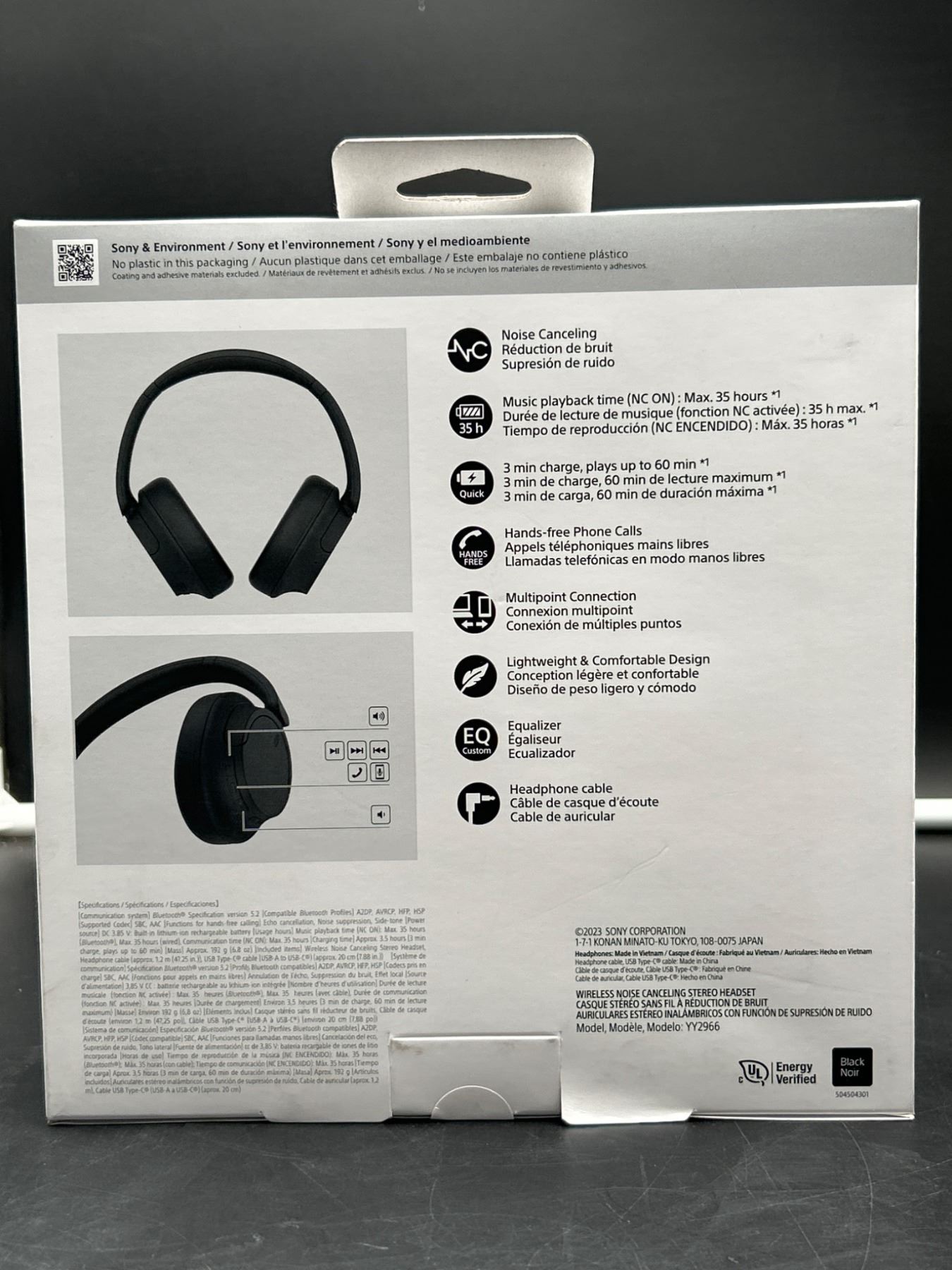 Sony WH-CH720N Noise-Canceling Wireless Over-Ear Headphones