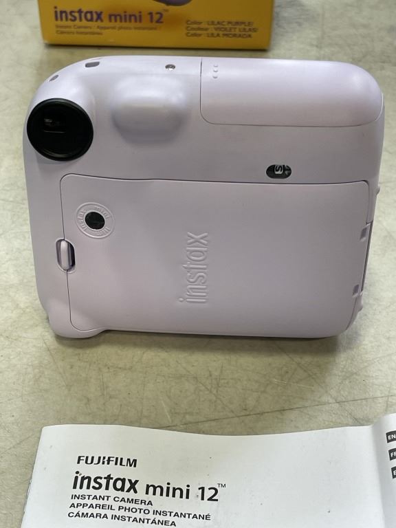 FUJIFILM INSTAX MINI 12 CAMERA - TESTED WORKING, RETAIL $99
