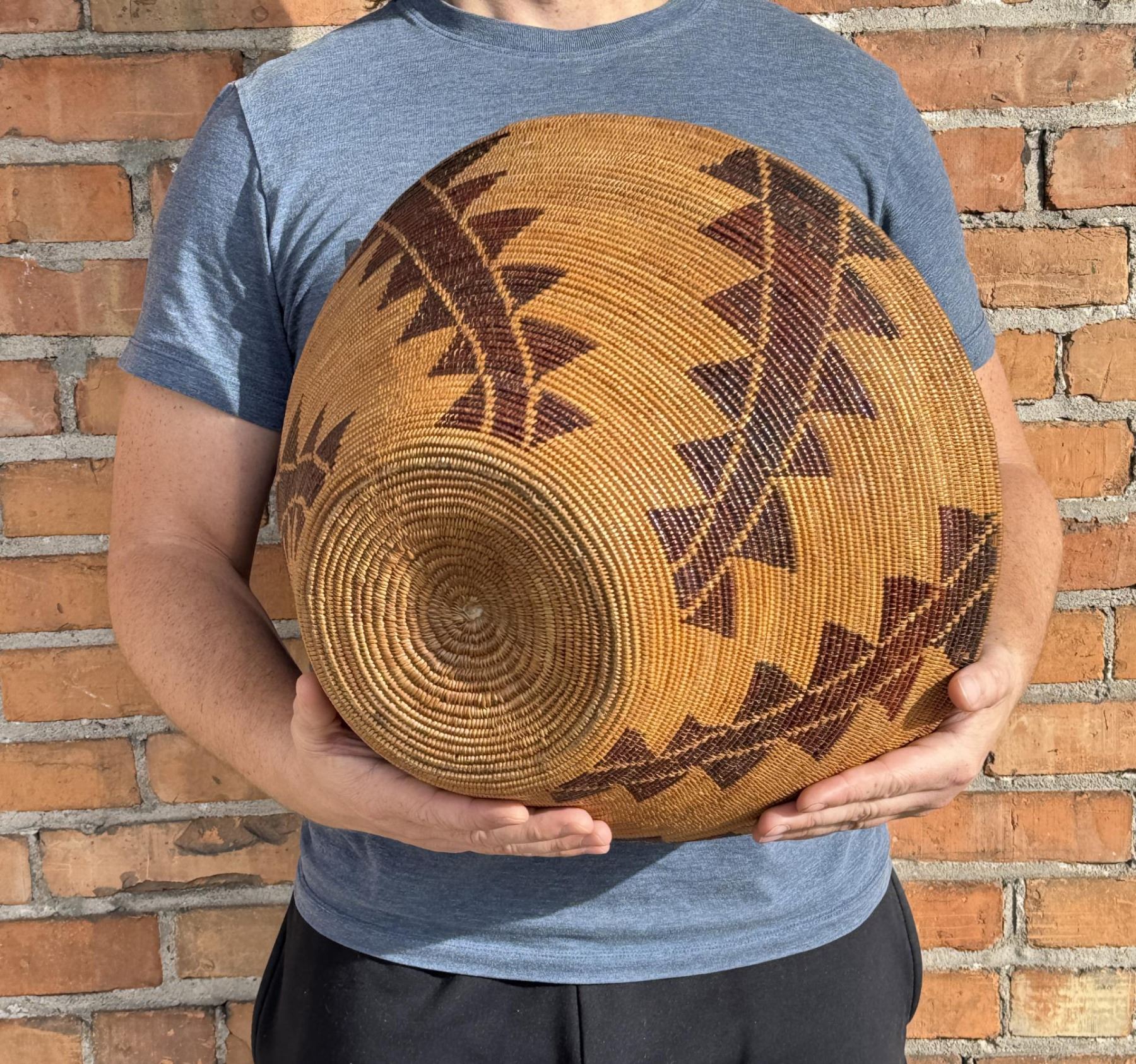 Maidu California Native American Indian Basket