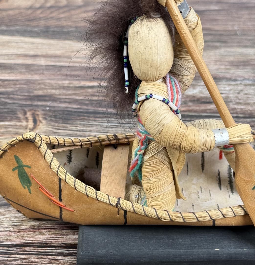 Iroquois Native American Indian Corn Husk Doll