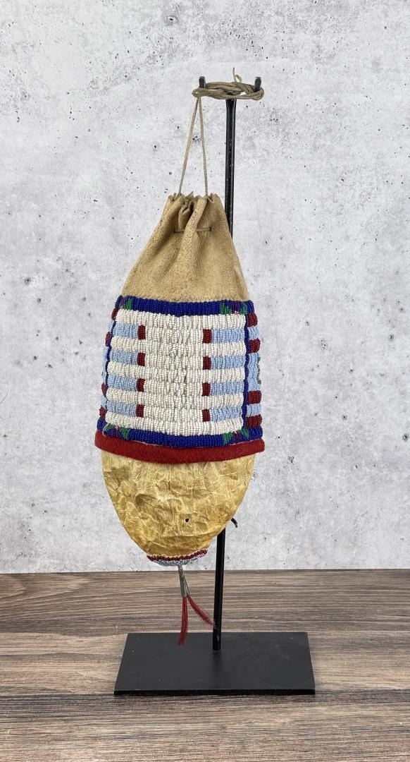 Native American Indian Buffalo Bladder Bag