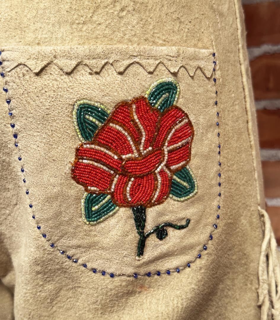 Plateau Native American Indian Beaded Pants