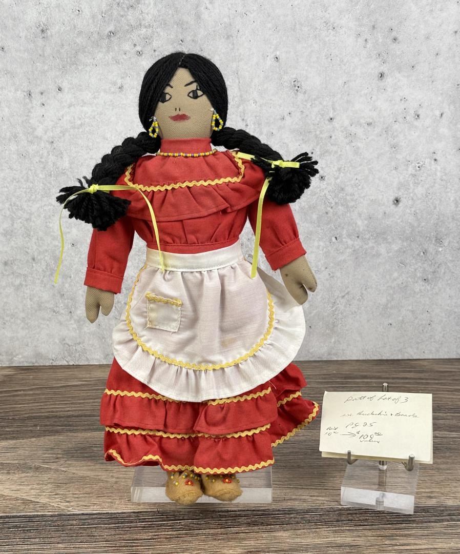 Comanche Native American Indian Doll