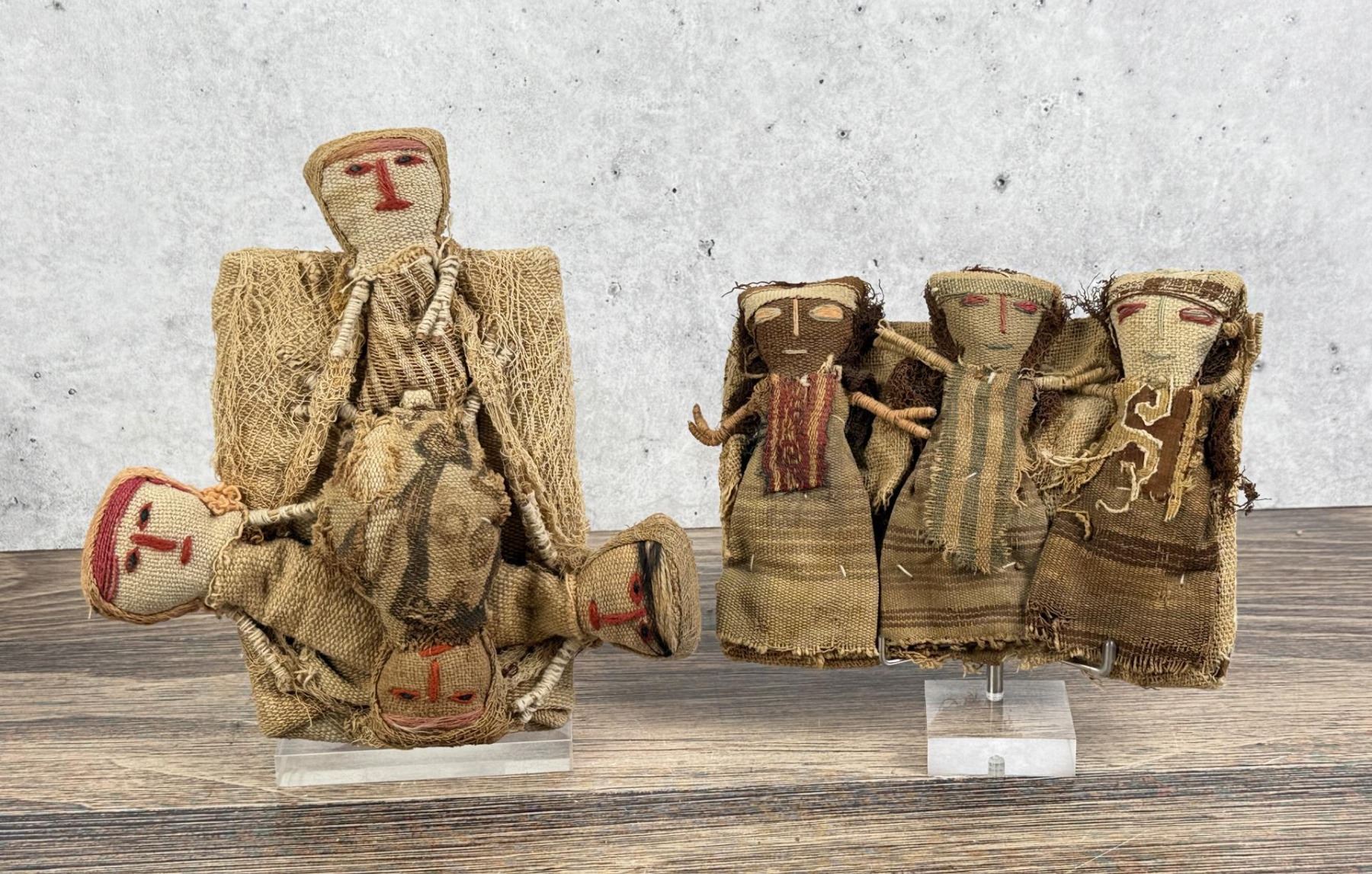 Peruvian Chancay Burial Dolls