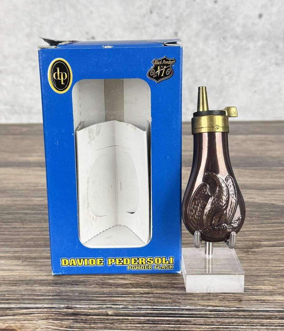 Davide Pedersoli Baby Copper .31 Powder Flask