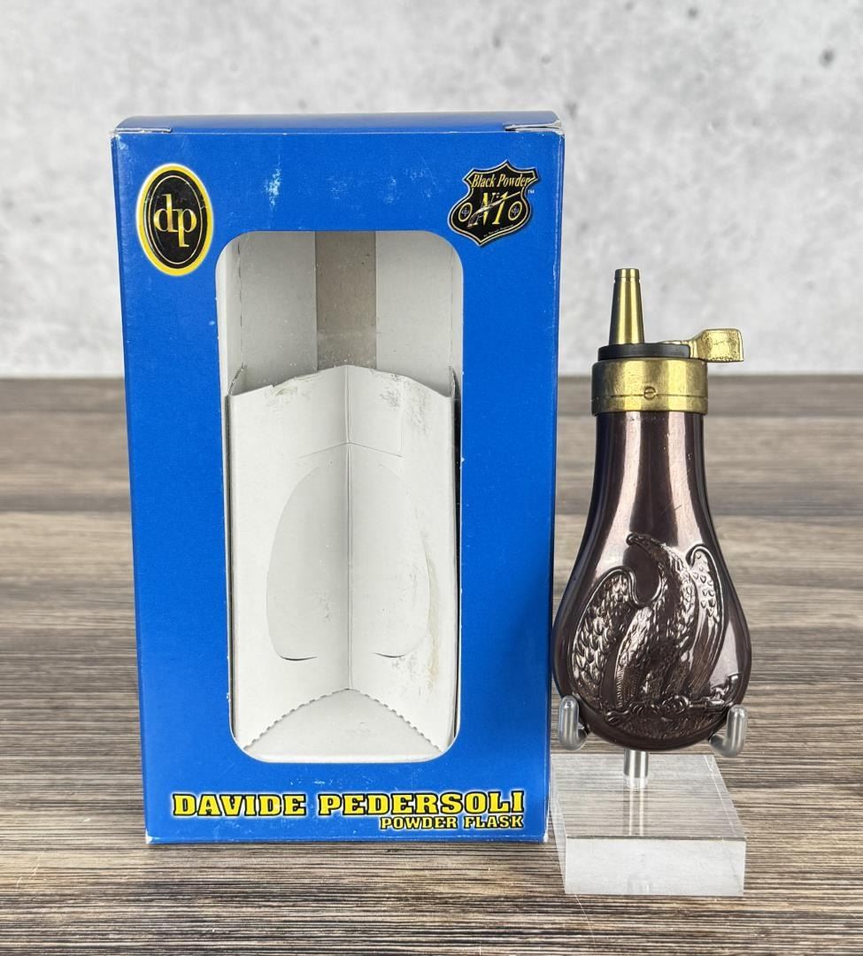 Davide Pedersoli Baby Copper .31 Powder Flask