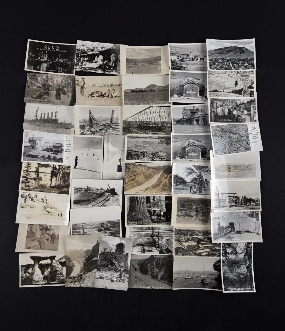 Collection of Antique RPPC Postcards