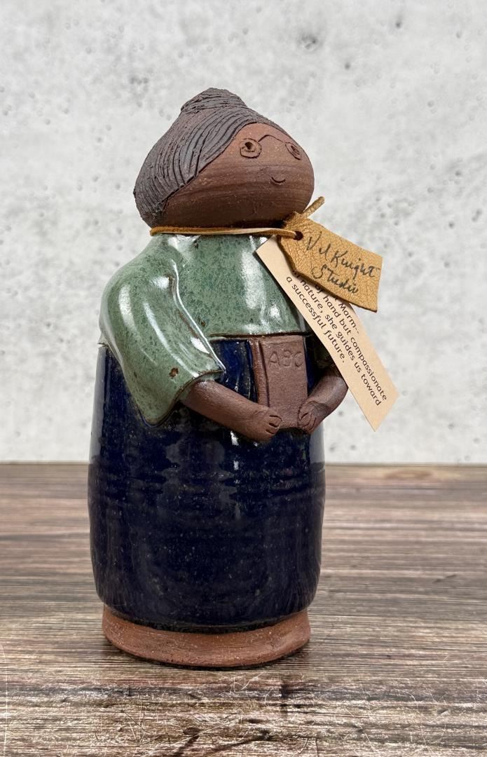 Val Knight Montana Studio Pottery Stoneware Figure